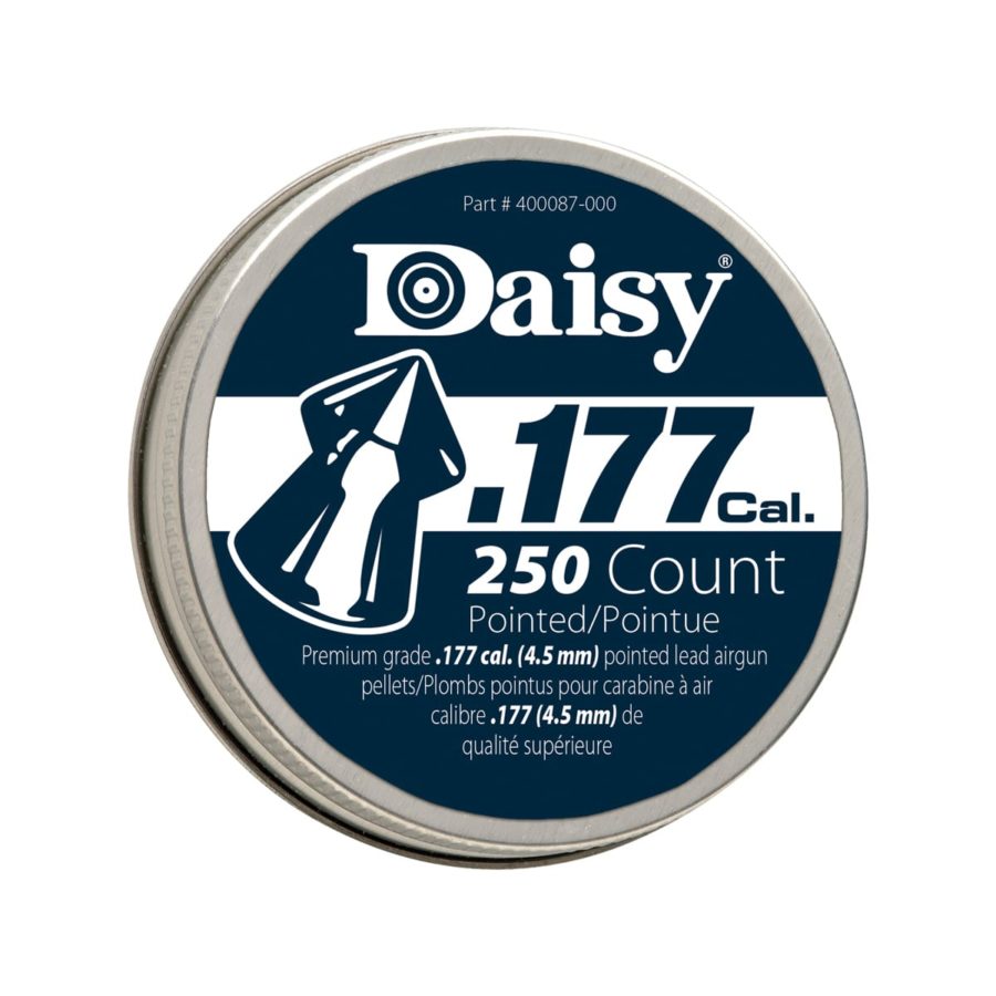 Daisy 350-Count PrecisionMax BB Tube. .177 zinc-plated steel BBs