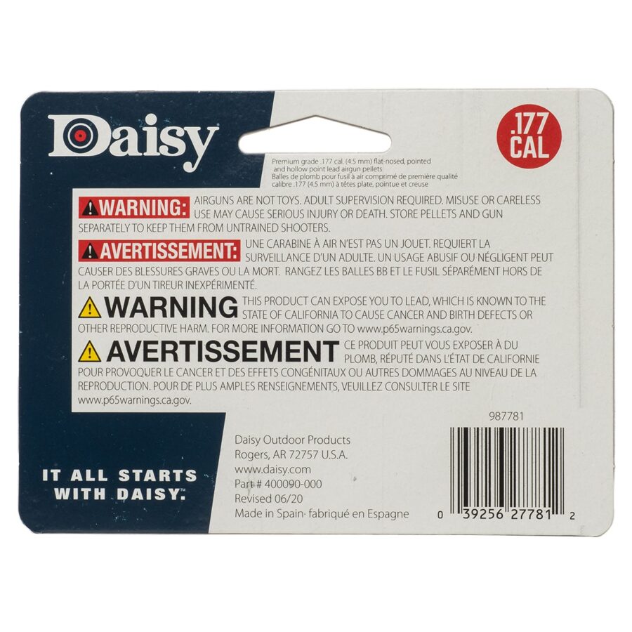 Daisy .177 Caliber PrecisionMax Dial-A-Pellet Ammunition - Daisy