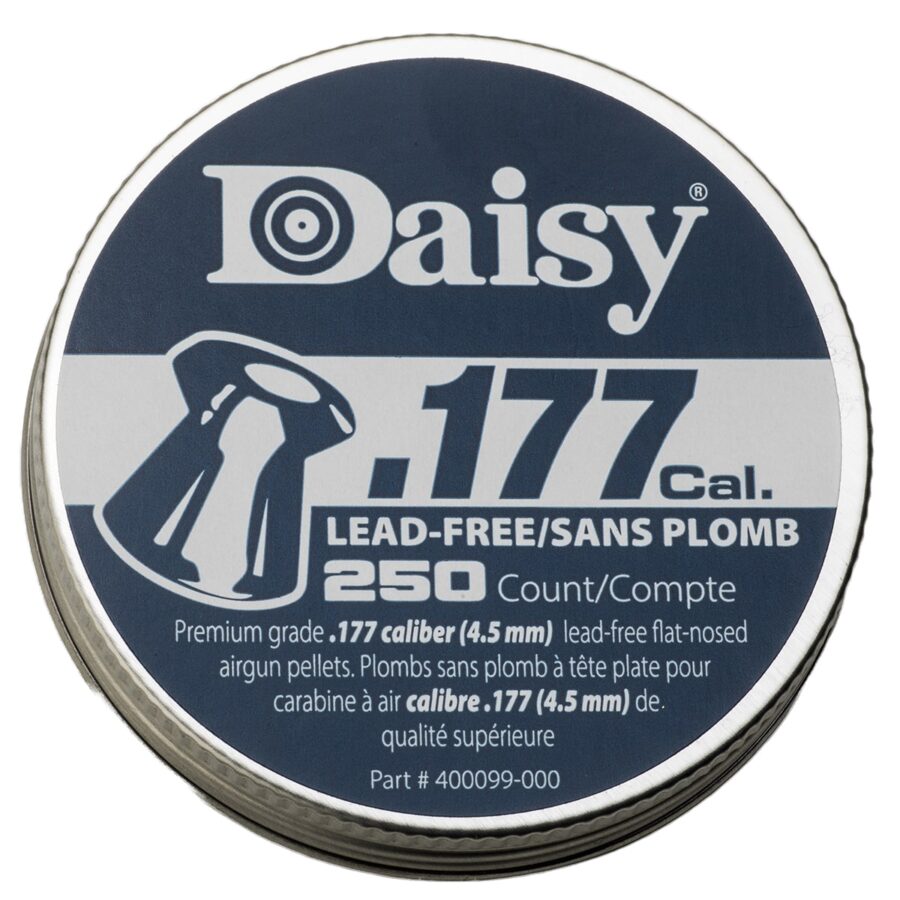 Daisy .177 Caliber PrecisionMax Flat “Lead Free” Pellets - Daisy