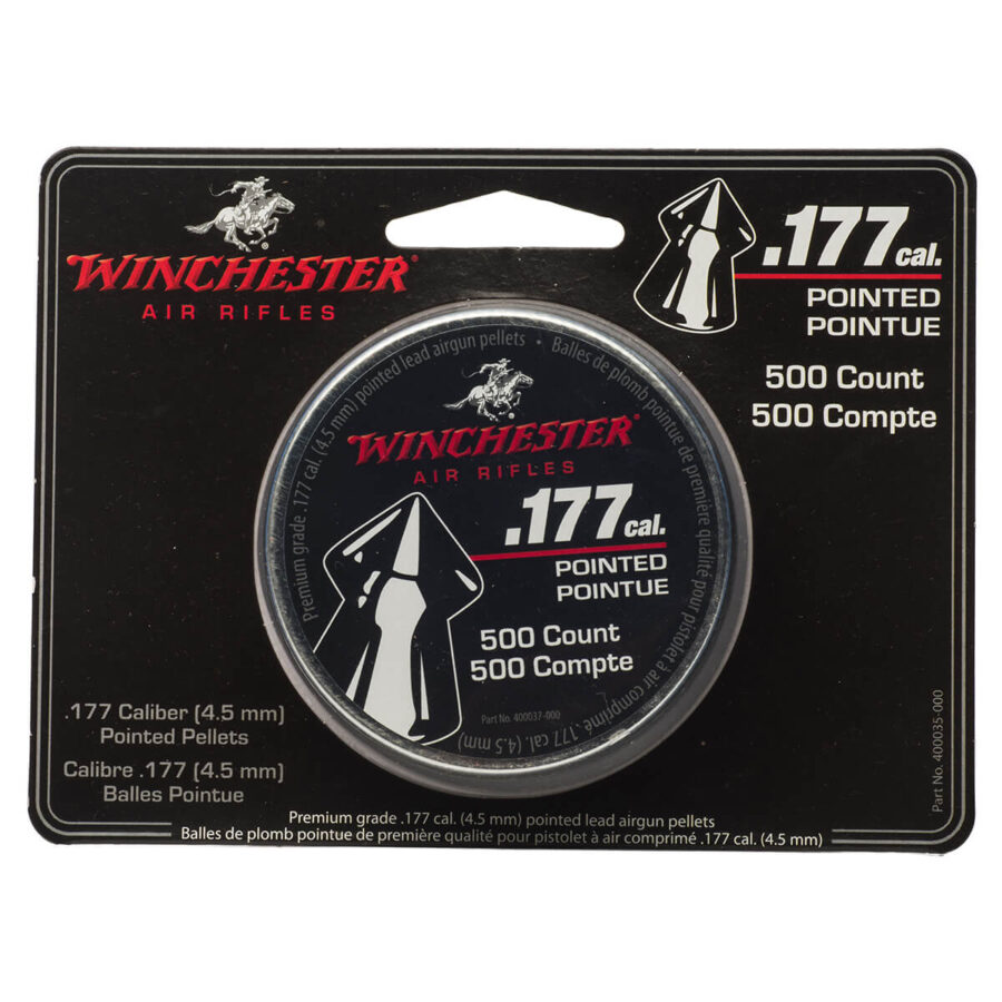 Daisy .177 Caliber PrecisionMax Pointed Pellets, 250-Count Tin - Daisy