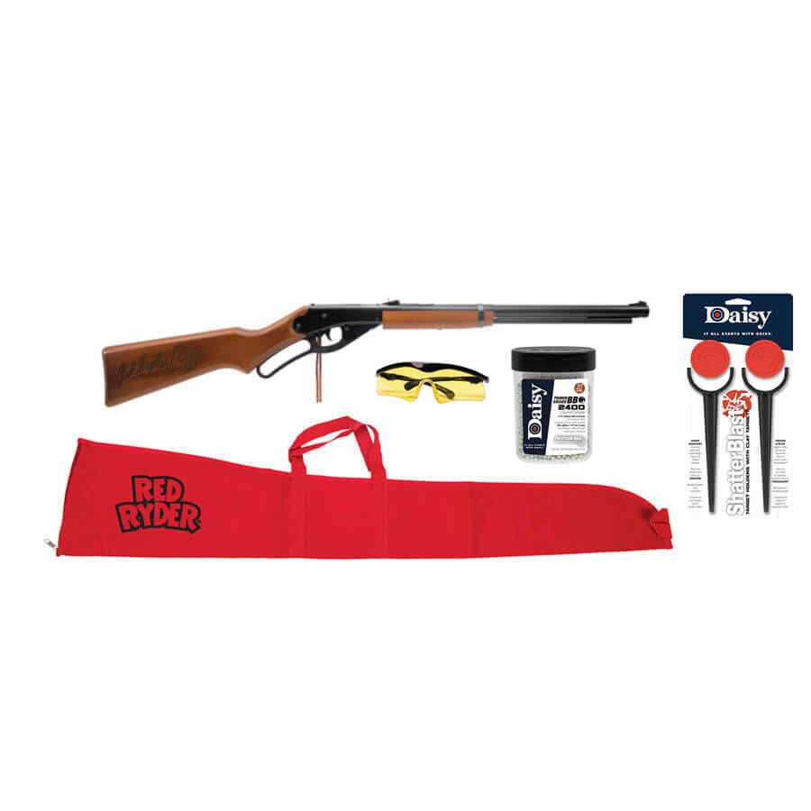 Adult Red Ryder Ultimate Shooting Kit - Daisy BB rifle Adult Sized