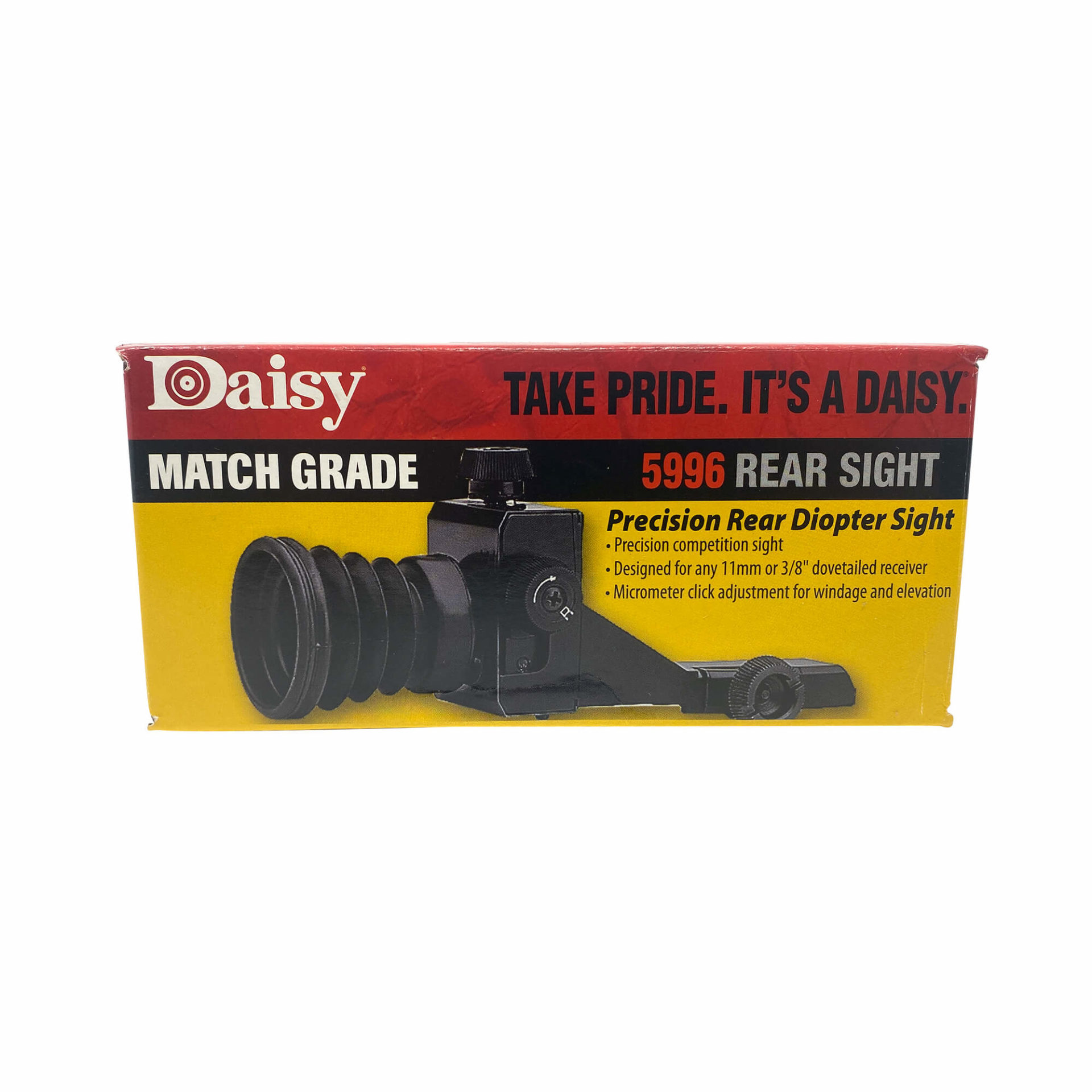 Match Grade Premium Adjustable Rear Sight for Competition