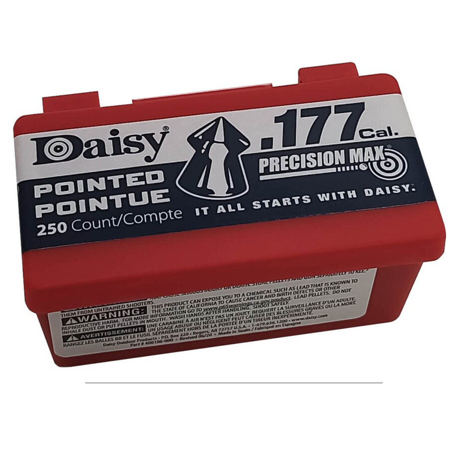 Daisy 2400-Count PrecisionMax BB Bottle. Zinc Plated Steel BB's