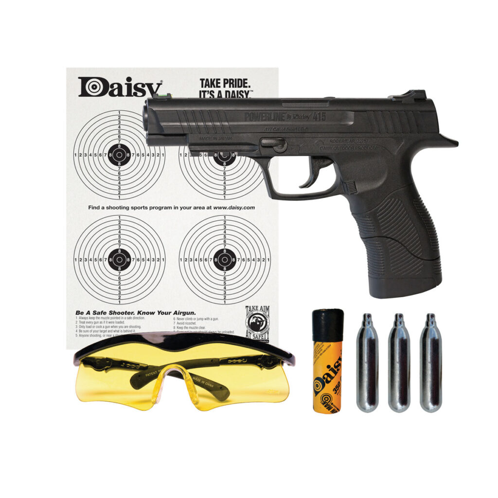 Daisy Model 340 .177 Cal BB pistol. 13-shot Speedload Clip.
