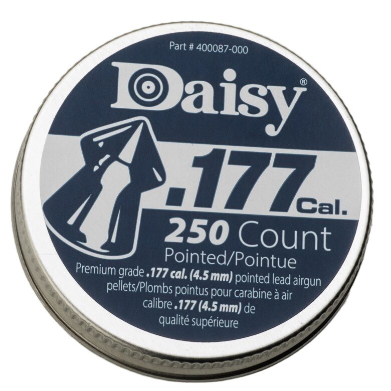 Daisy .177 Caliber PrecisionMax Pointed Pellets, 250-Count Tin - Daisy